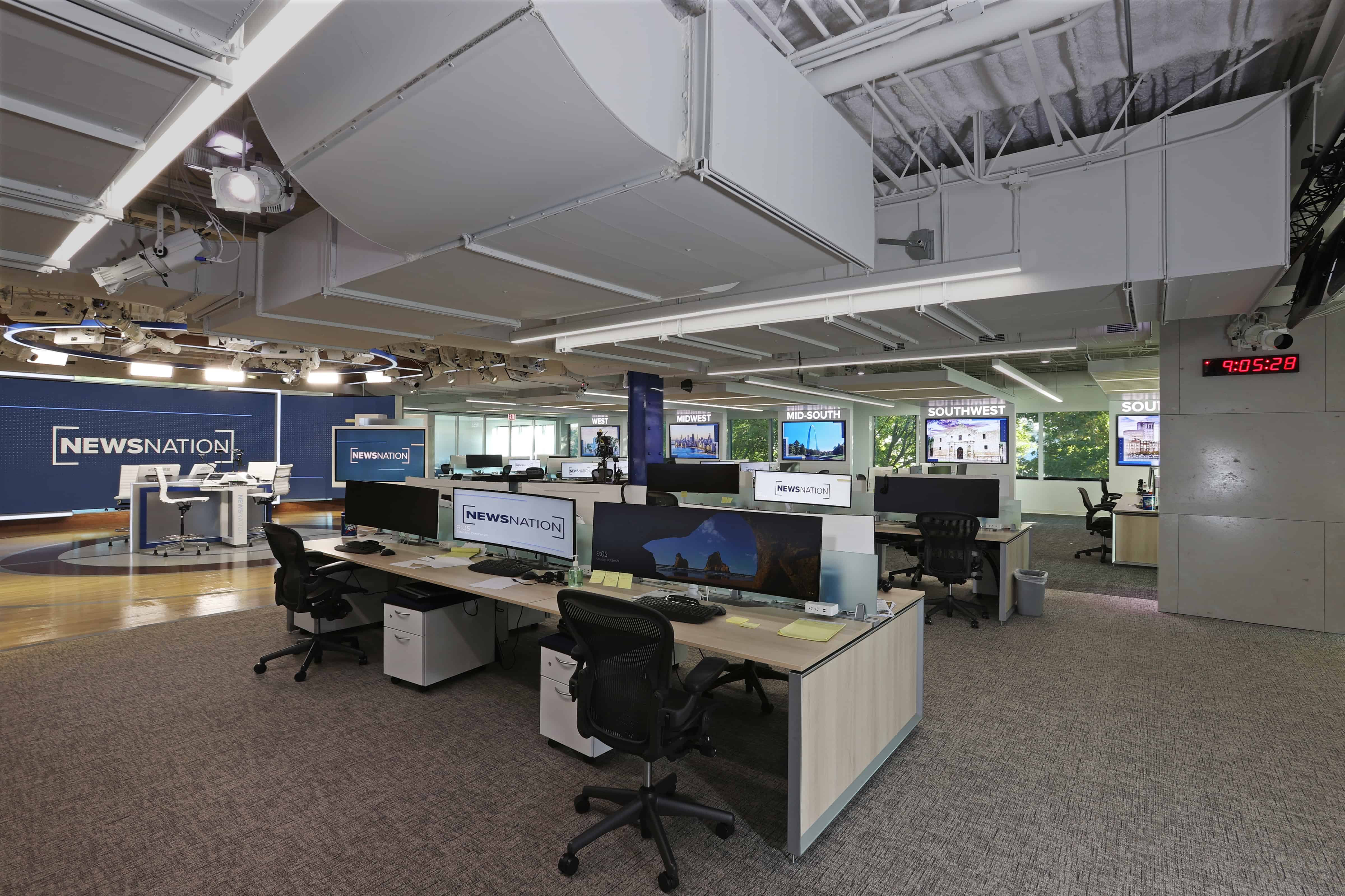 Bramco Construction - WGN-America | NewsNation Office - Office Spaces